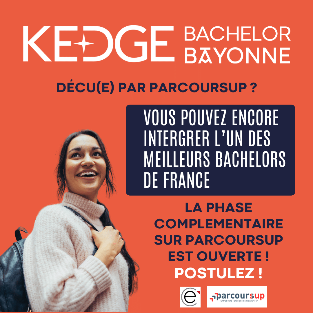 KEDGE BS, campus de Bayonne, Ecole de management Post Bac